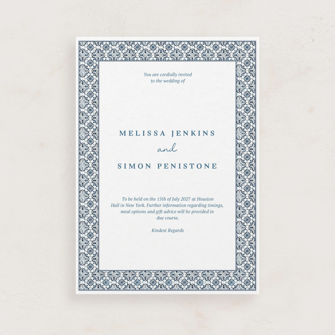Floresti Collection Wedding Invitation • Story Amour