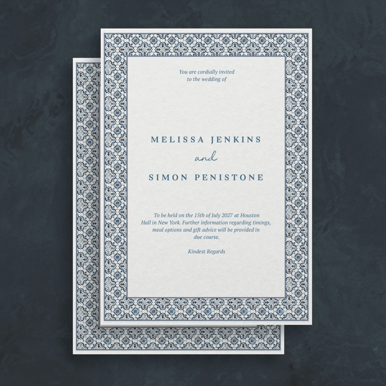 Floresti Collection Wedding Invitation • Story Amour