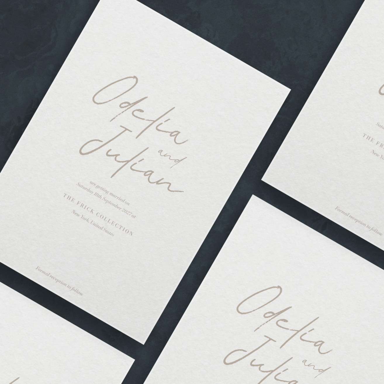 Corciano Collection Wedding Invitation • Story Amour